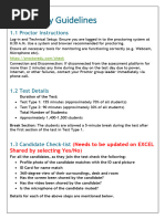 Test Staff Roles and Responsibilities Guide | PDF | Multiple Choice