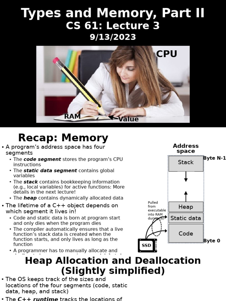 3 Types Alignment Pointers Web Pdf Pointer Computer Programming Variable Computer Science