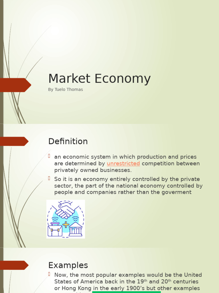 Understanding Market Economy Dynamics | PDF