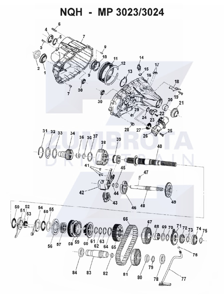 MP3023-3024 - 2008-2018 - GM Transfer Case | PDF | Clutch | Motor Vehicle