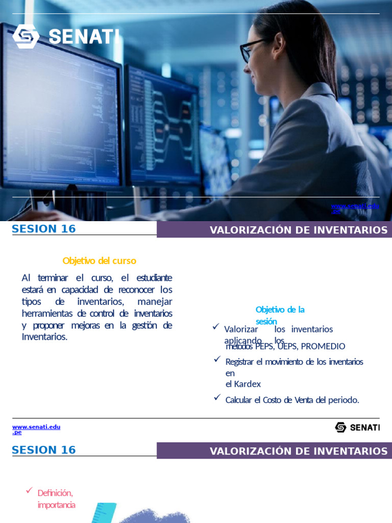 SENATI Sesion16 Gestión Almacen Control Inventarios | PDF | Estado de resultados | Business