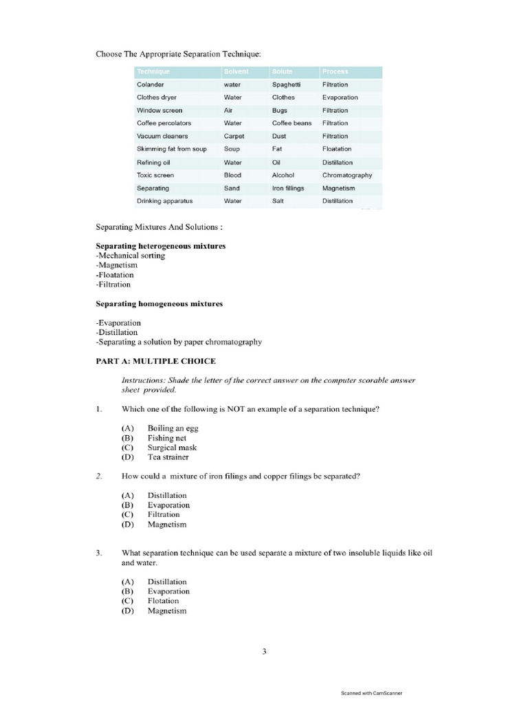 Separation Techniques | PDF