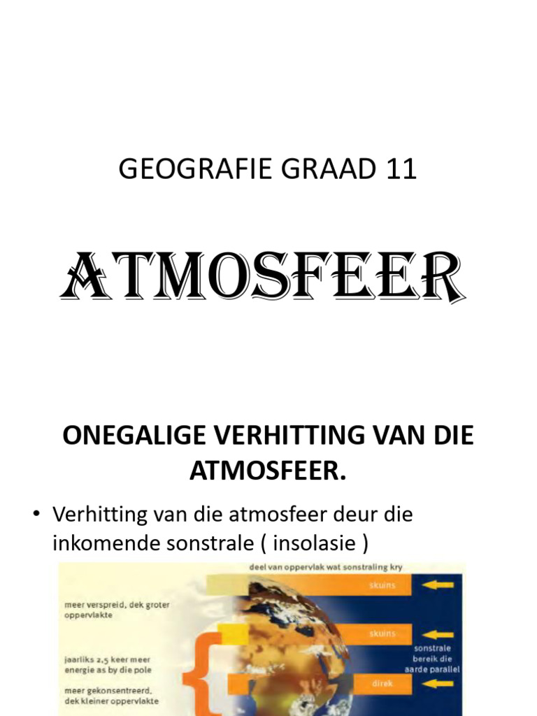 1.2powerpoint Klimatologie | PDF