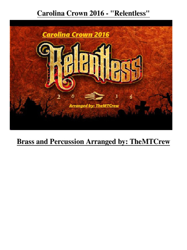 2016 Relentless | PDF