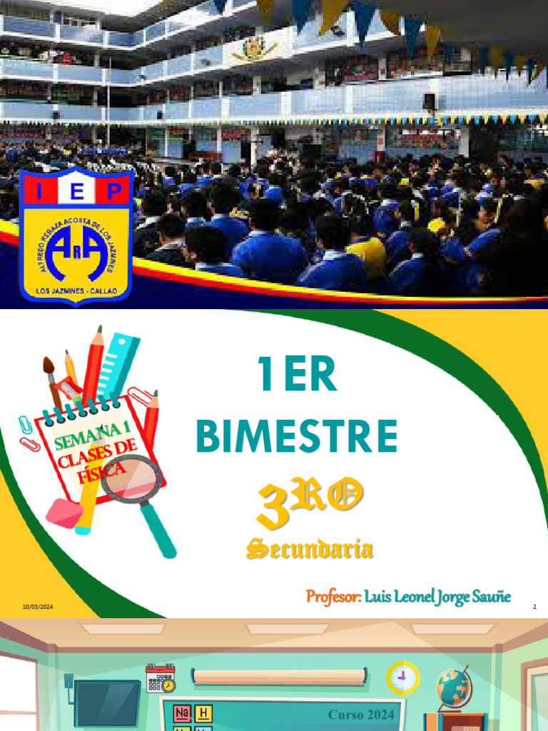 3RO-SEMANA1- MAGNITUDES FISICAS-CLASE (1) | PDF | Kilogramo | Masa