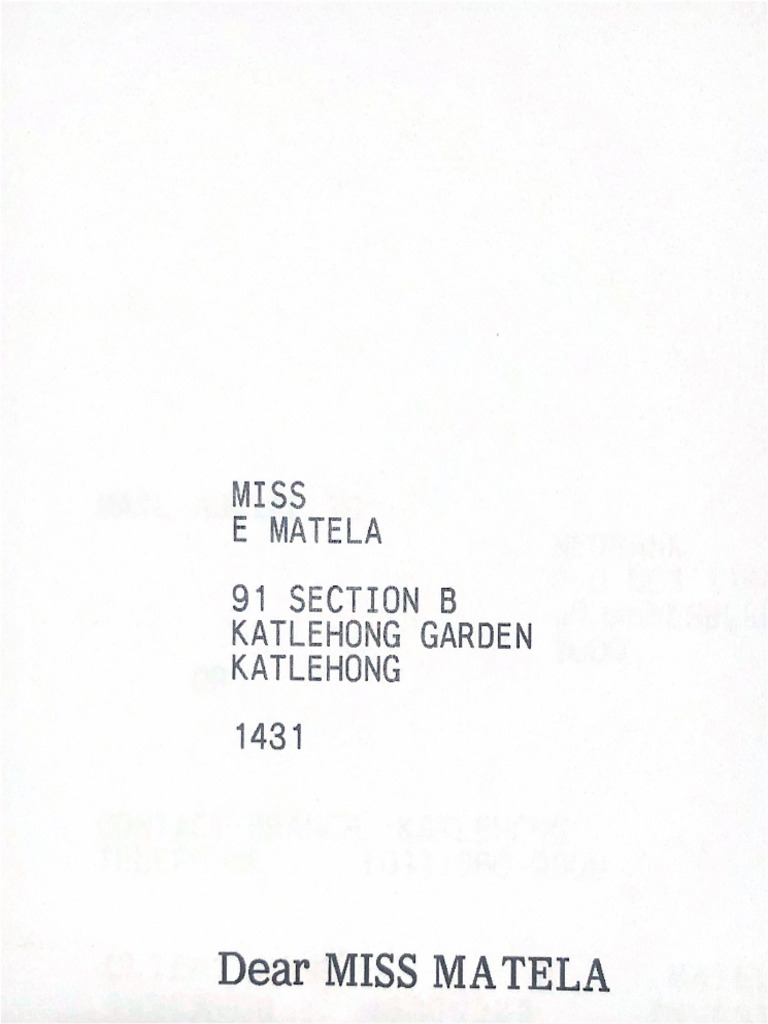 Proof of Address | PDF