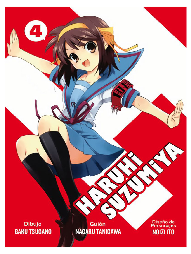 Haruhi Suzumiya Manga Tomo 4 Nagaru Taniwaga Gaku Tsugano | PDF