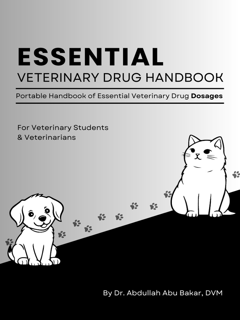 Essential Veterinary Drug Dosages | PDF | Medical Treatments | Pharmacology