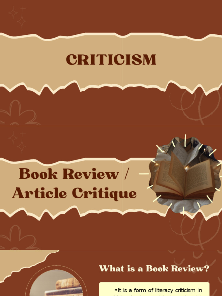 Guide to Writing Book and Article Reviews | PDF | Books | Essays