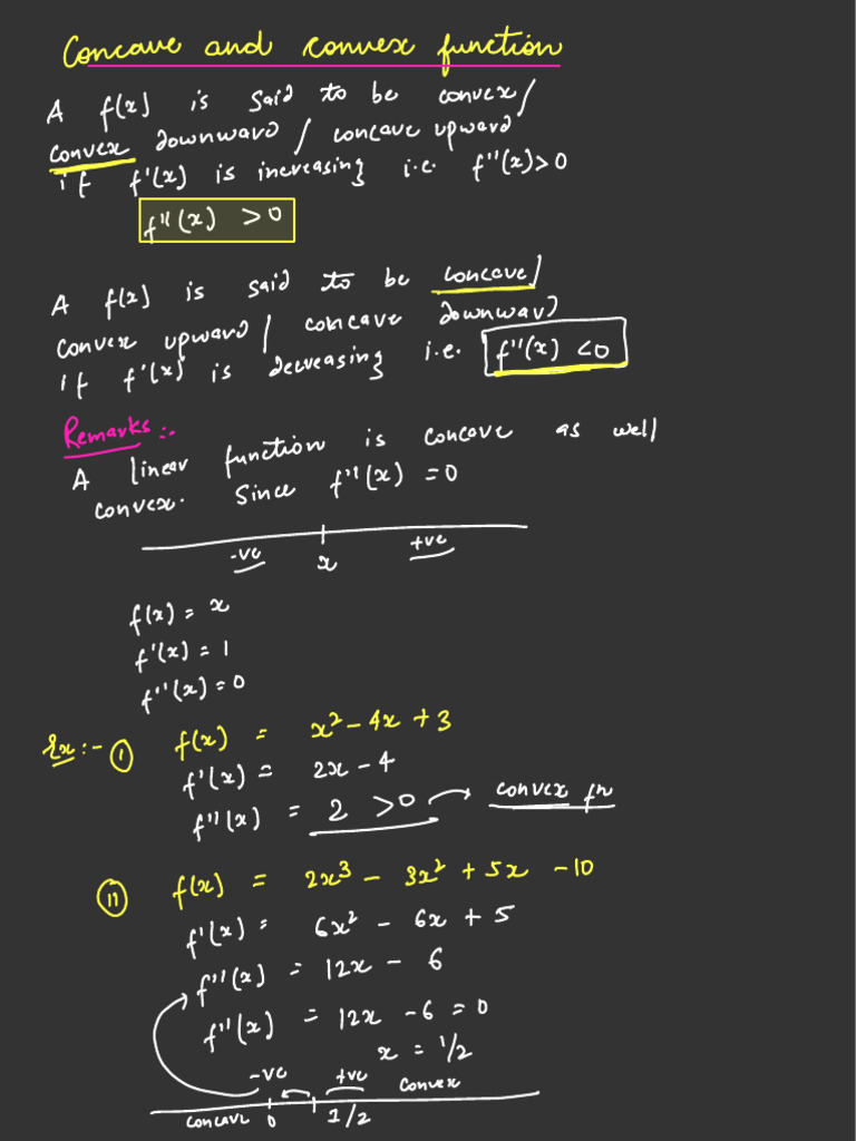 Concave, Convex Function, Definiteness - 04fc0e54 1785 4fe9 9b42 ...