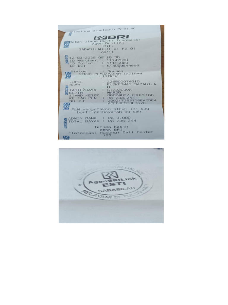 NOTA Listrik-Leding | PDF