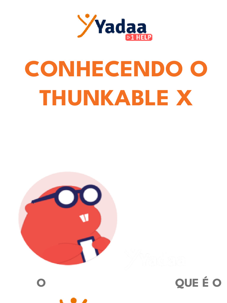 Conhecendo o Thunkable X | PDF | Aplicativo para celular | Celulares