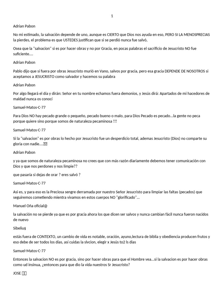 Adrian Pabon - Salvo Siempre Salvo | PDF | Salvación | Cristo (título)