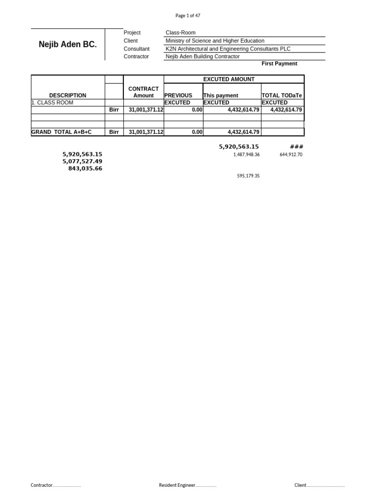 Take Off Sheet Template | PDF | Concrete | Truss