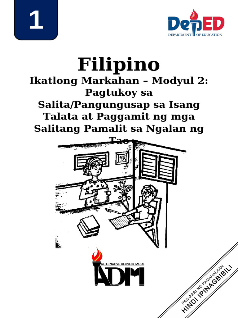 Fil1 Q3 Mod Wk2 | PDF