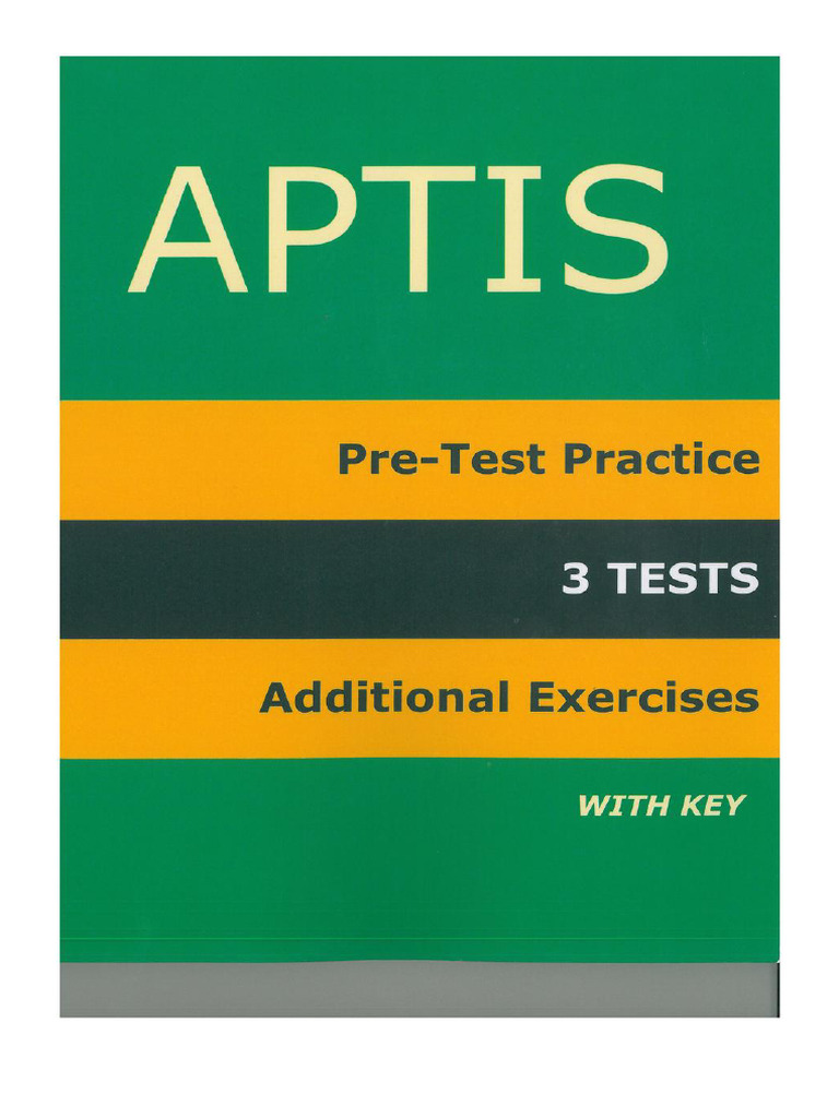 Aptis General Green Practice Tests Extra Exercises | PDF