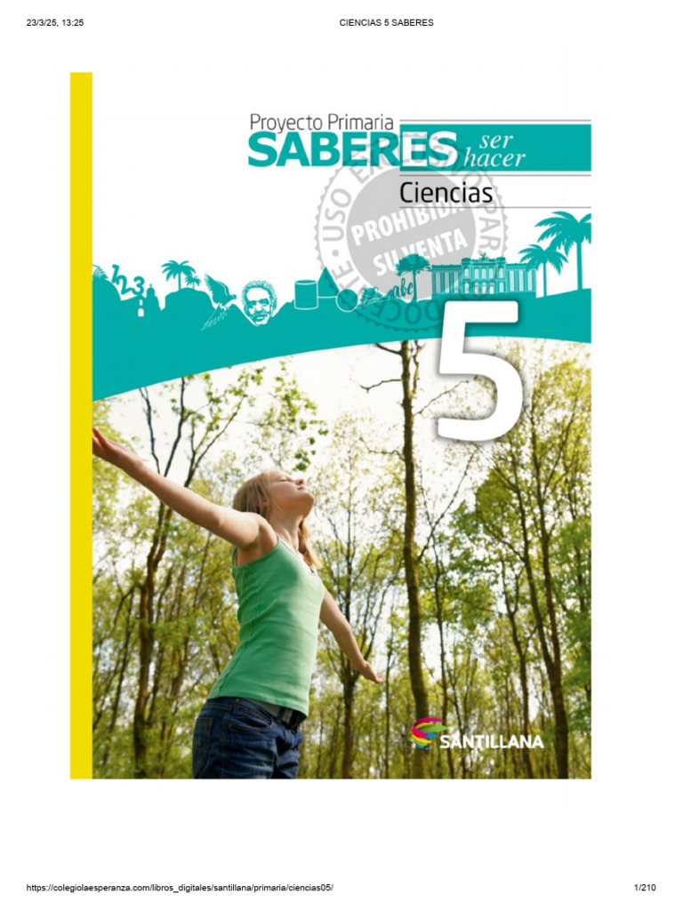 Ciencias 5 Saberes | PDF