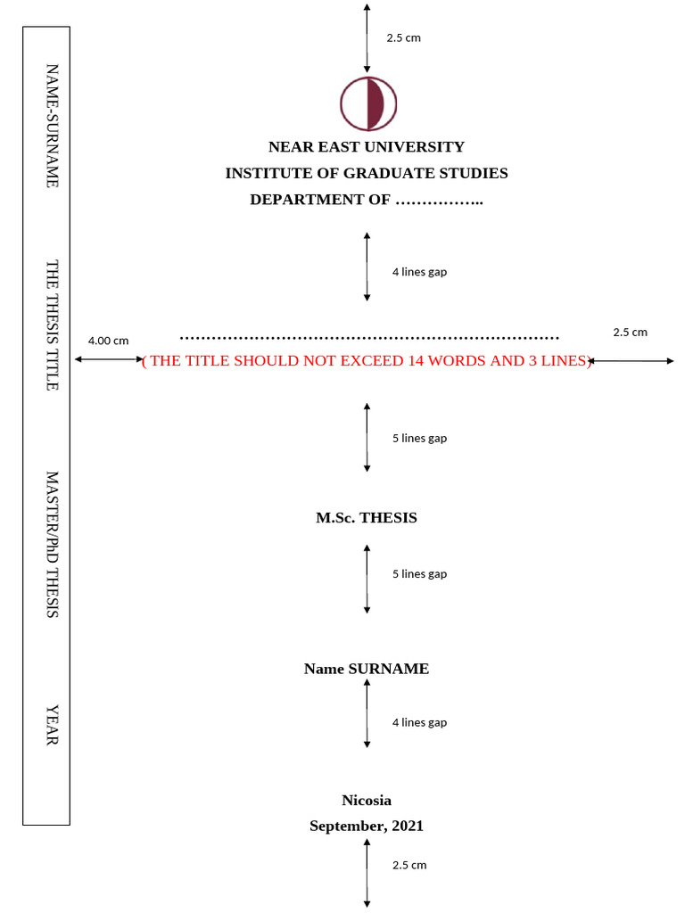 Institute of Graduate Studies Thesis Template 15.05.2024 | PDF | Thesis ...