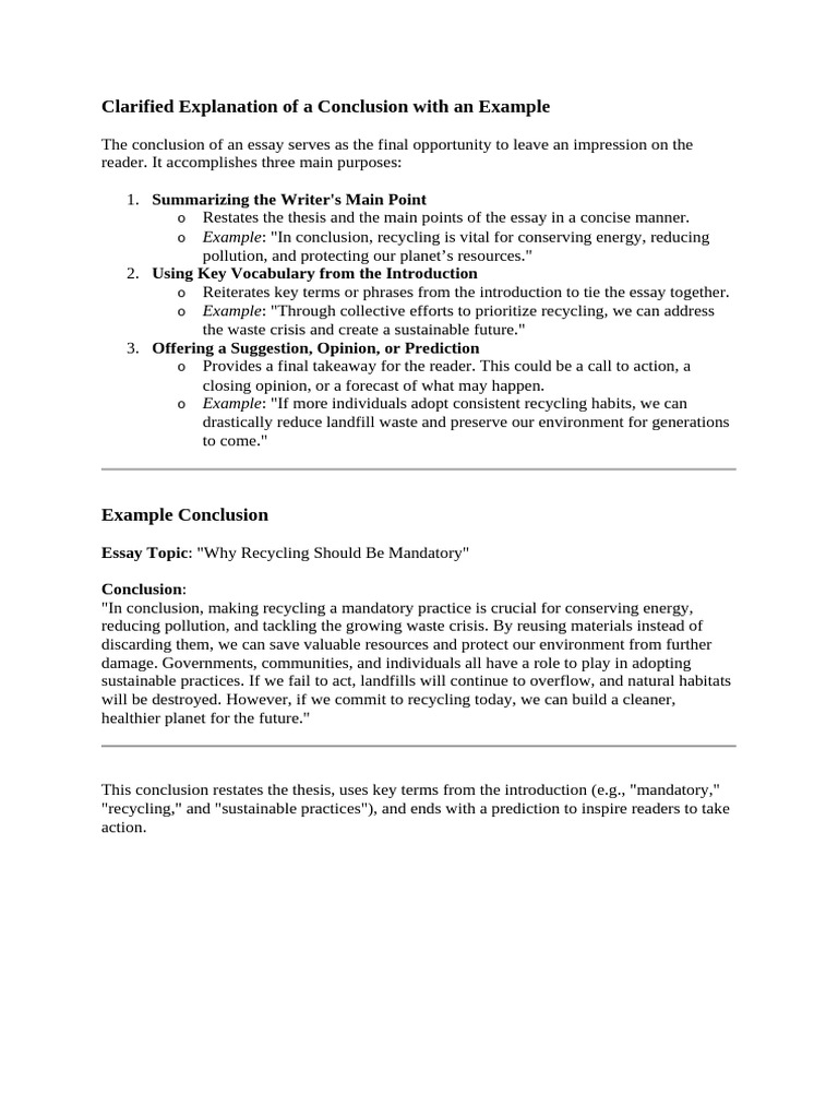 Conclusion | PDF