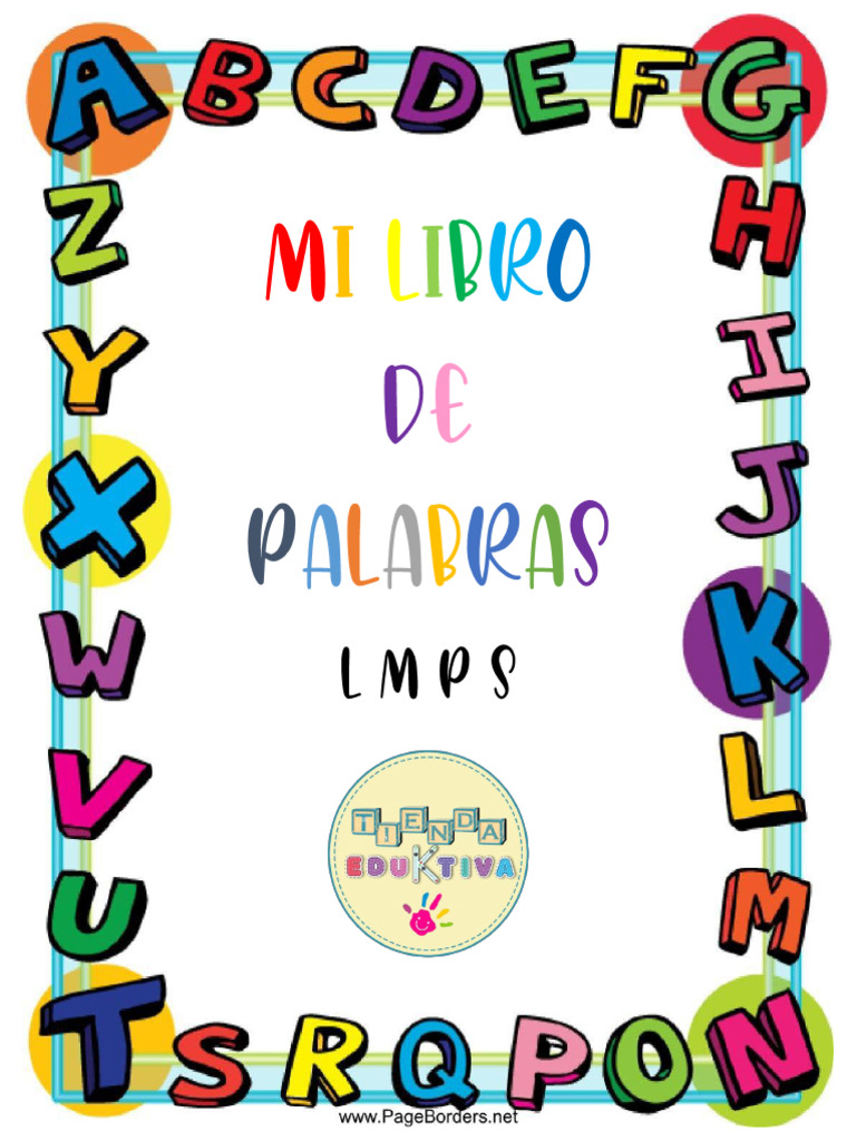 MI LIBRO DE PALABRAS MLPS | PDF