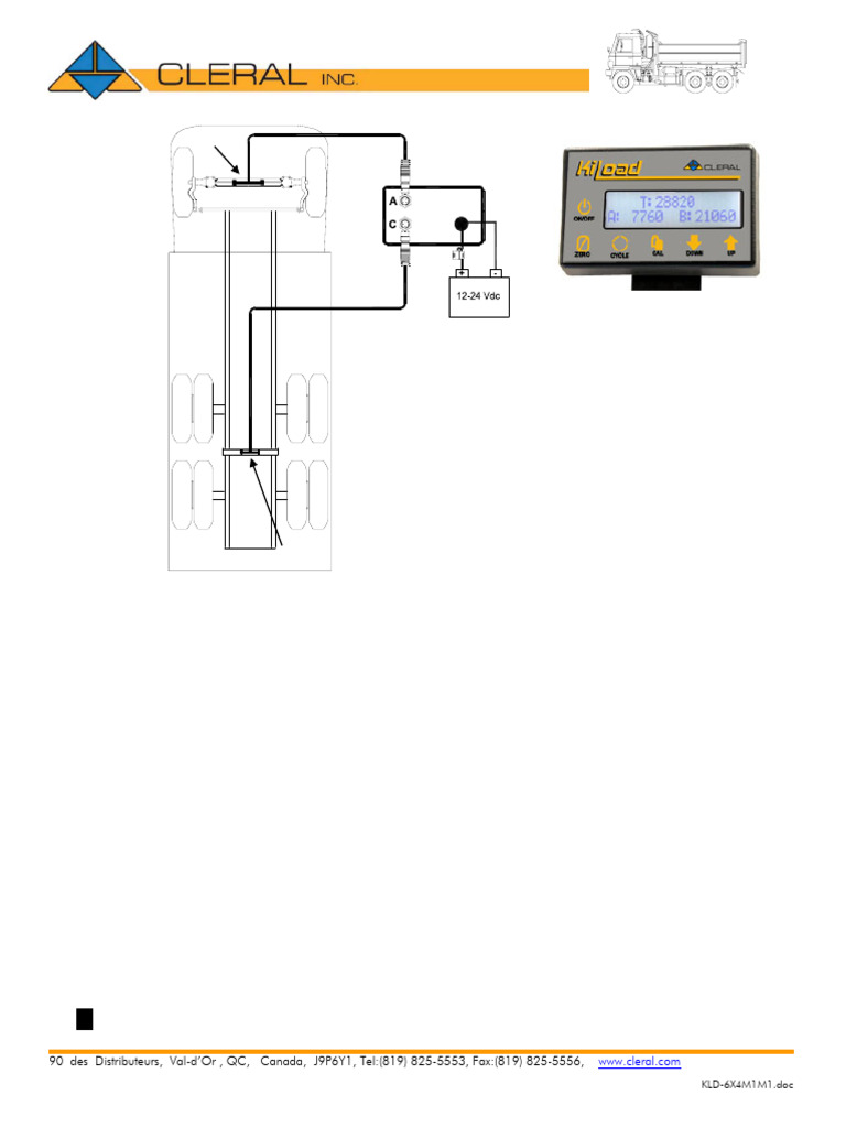 Kiload K2 - Straight Body - M1M1 Diagram | PDF