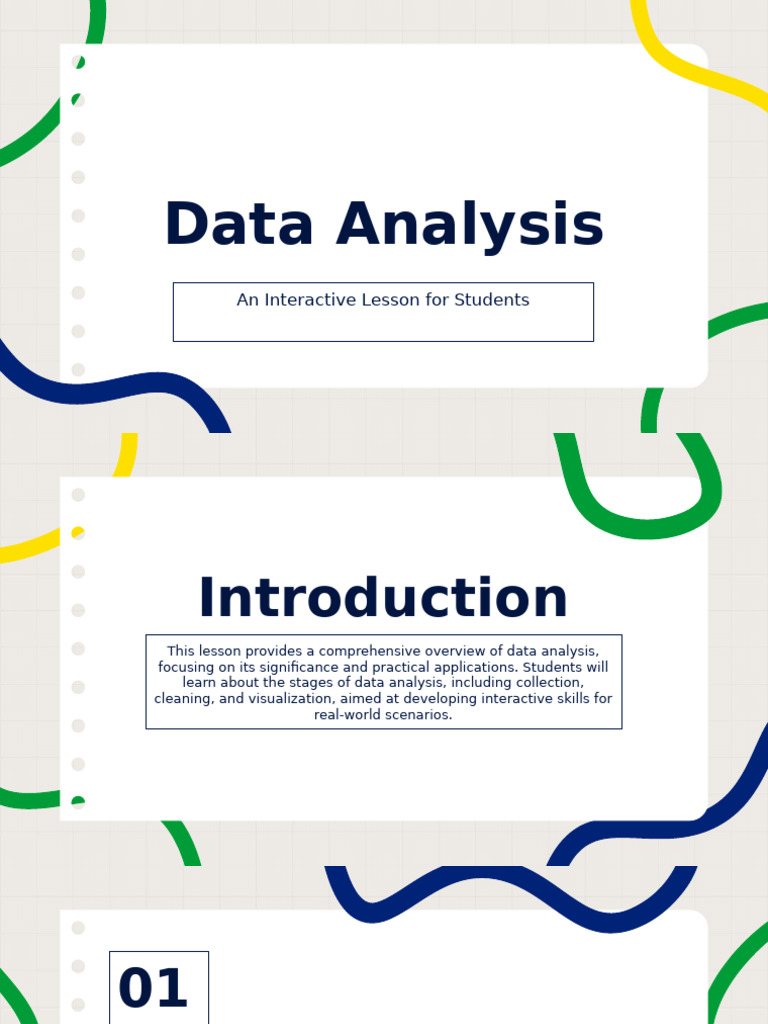 Interactive Data Analysis Lesson Guide | PDF | Data Analysis | Data