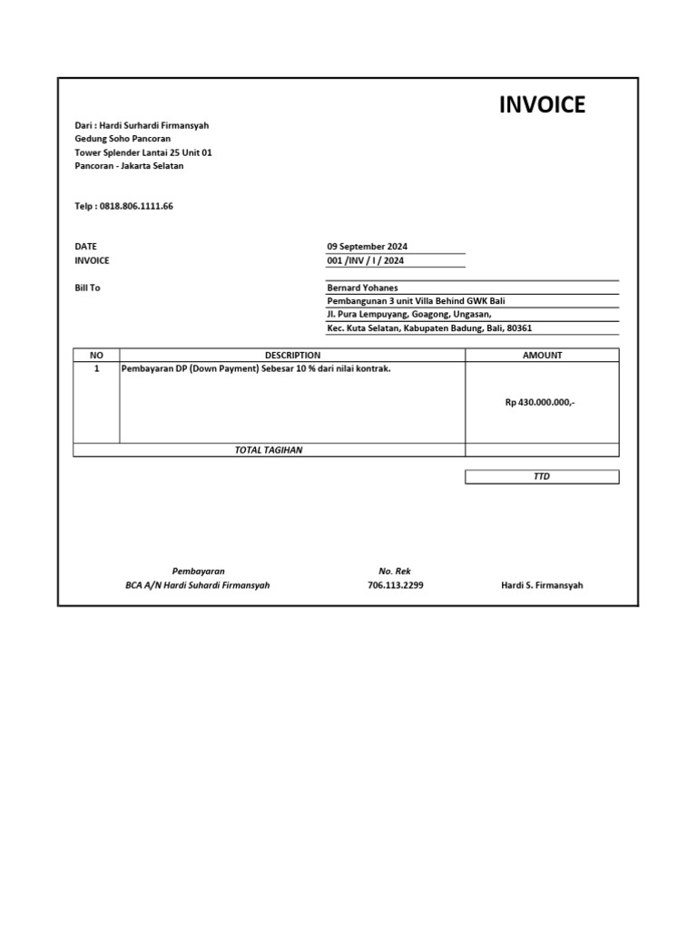 Invoice Pdf