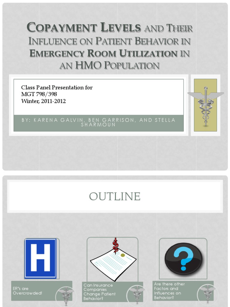 Copayment Levels and Their Influence On Patient Behavior-3 | PDF ...
