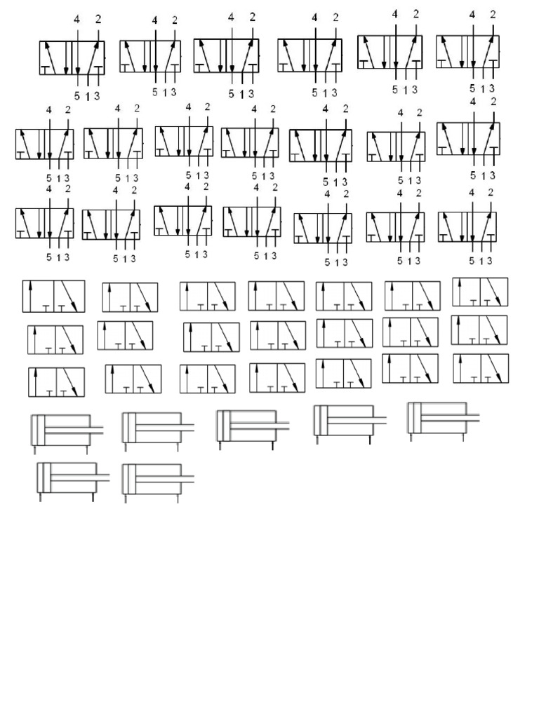 Simbolos Neumatica | PDF