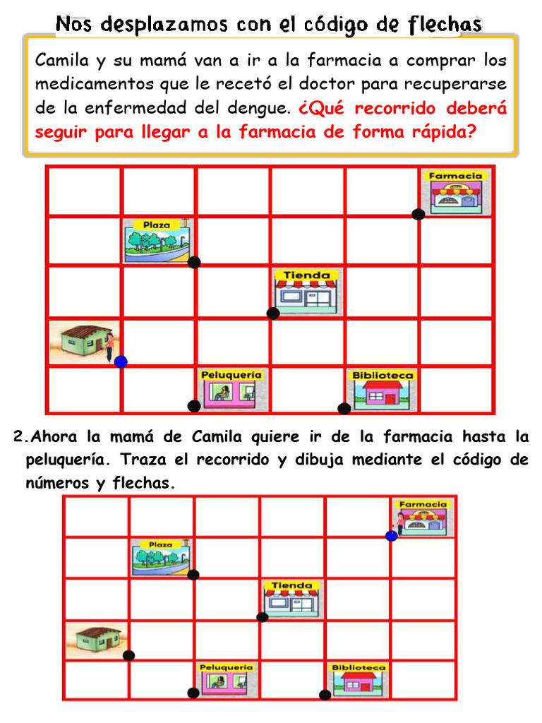 Código de flechas para recorridos | PDF