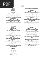 Riptide Chords for Beginners | PDF | Song Structure | Musicology
