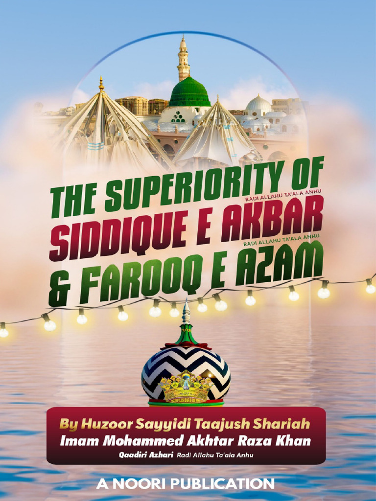 The Superiority of Siddique e Akbar and Farooq e Azam | PDF | Caliphate | Sunni Islam