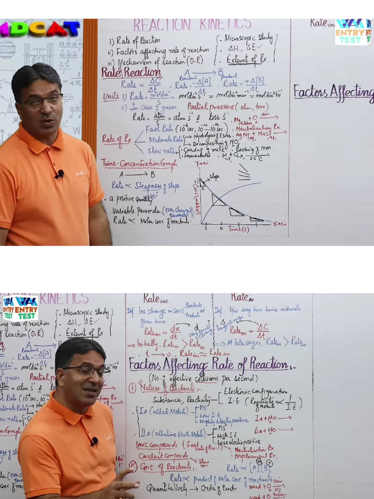 Reaction Kinetics | PDF