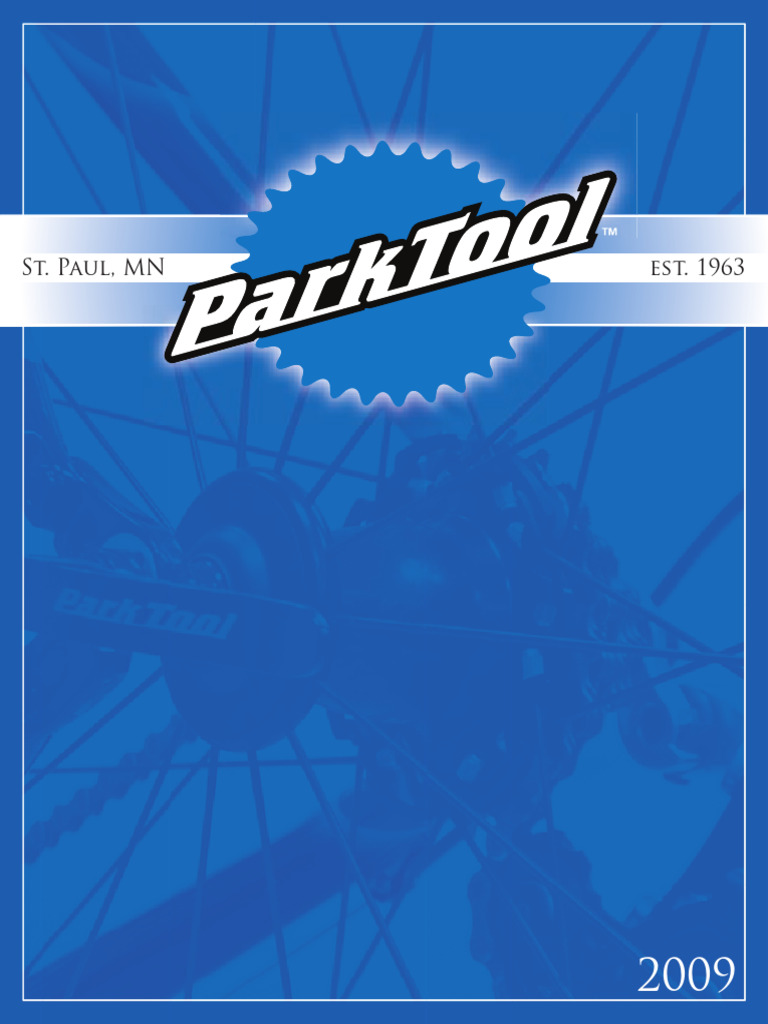 Park Tool 2009 | PDF