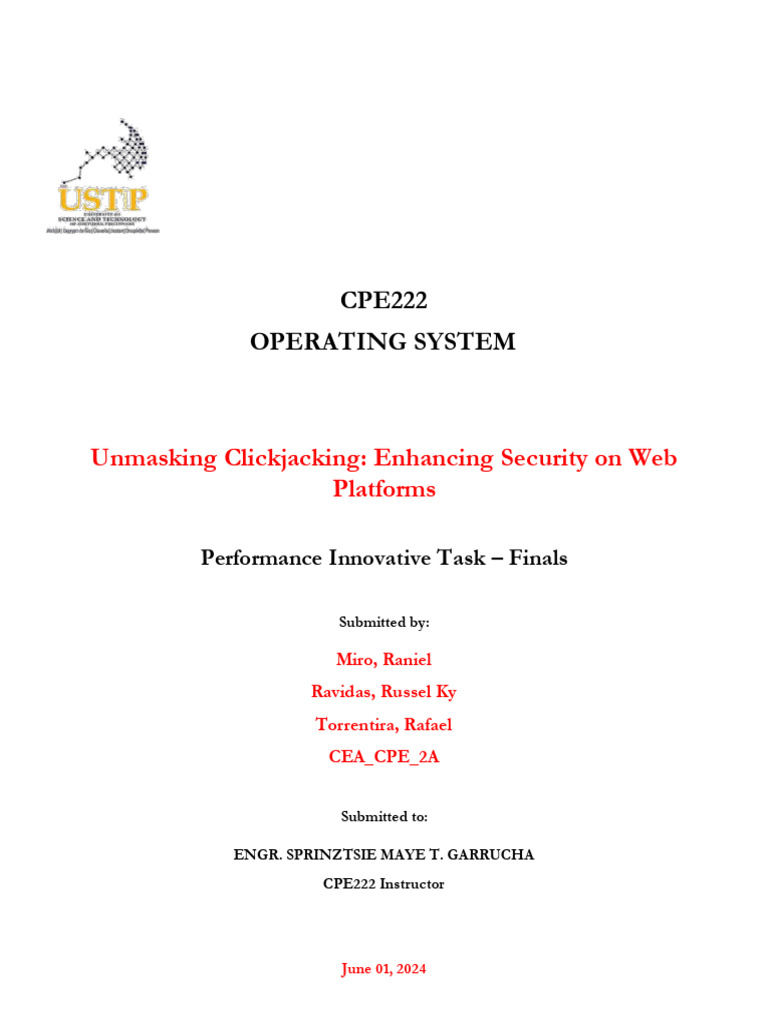 CPE222 CPE2A Miro-Ravidas-Torrentira FINALPIT | PDF | Malware | Phishing