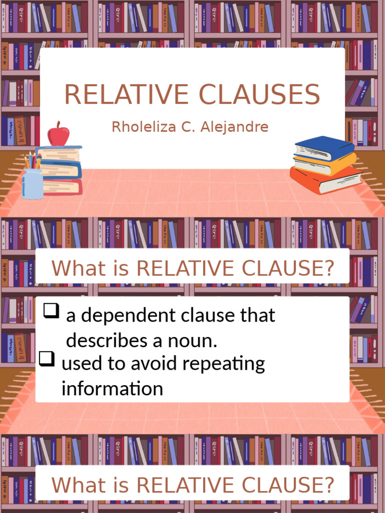 Relative Noun Clauses | PDF | Clause | Verb