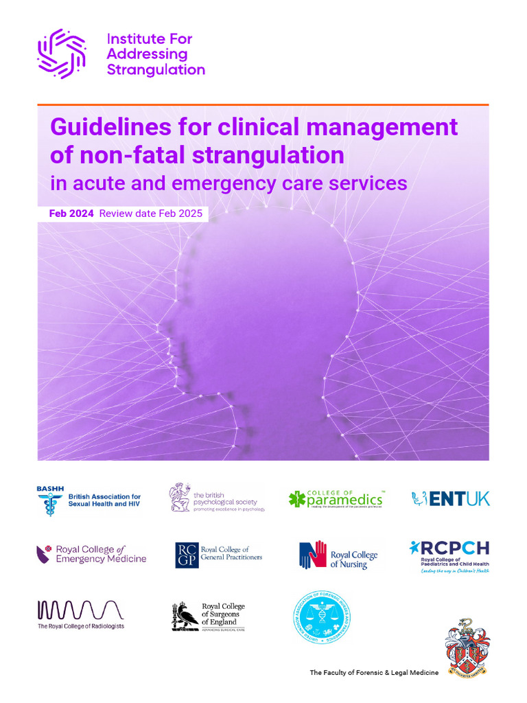 2024 UK Guidelines for Non-Fatal Strangulation | PDF | Diseases And ...