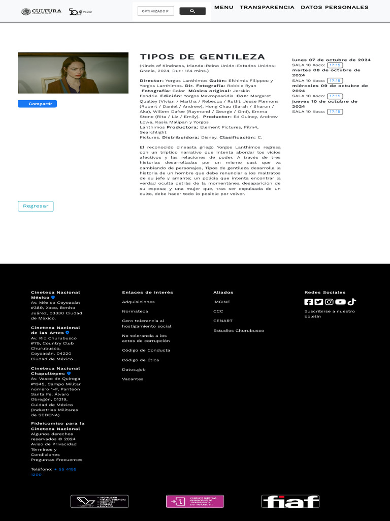 Cineteca Nacional | PDF