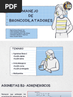 Broncodilatadores: SABA, LABA y LAMA | PDF