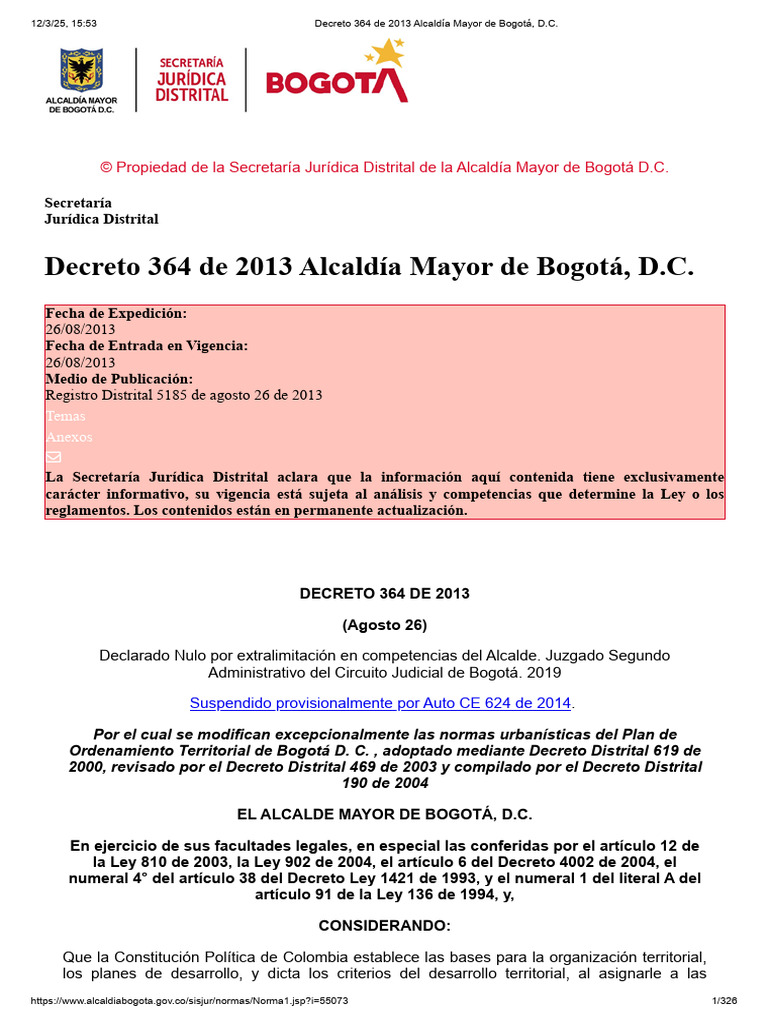 Pot 364 | PDF | Bogotá | Sustentabilidad