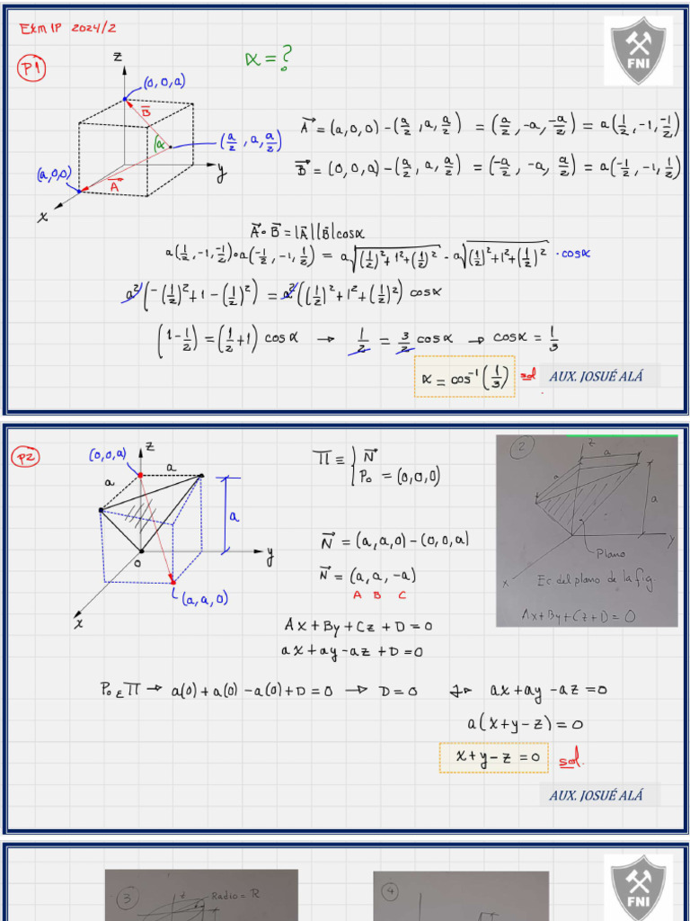 Mat1102 Repaso1P | PDF