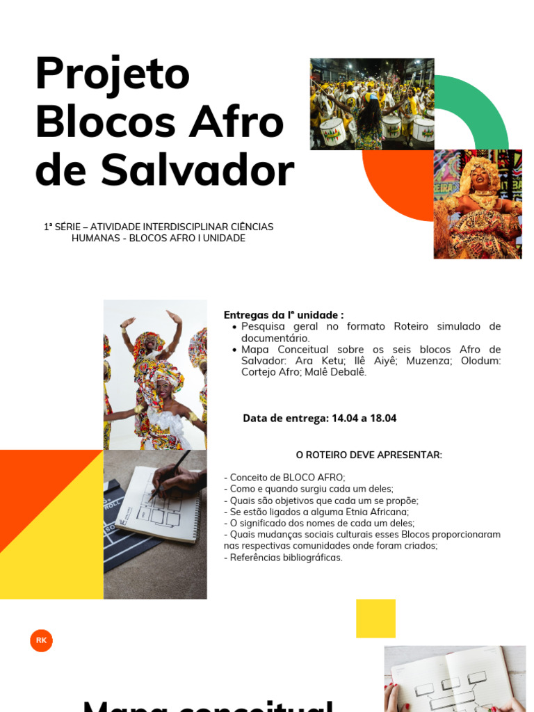 Projeto Blocos Afro de Salvador VERSÃO FINAL | PDF