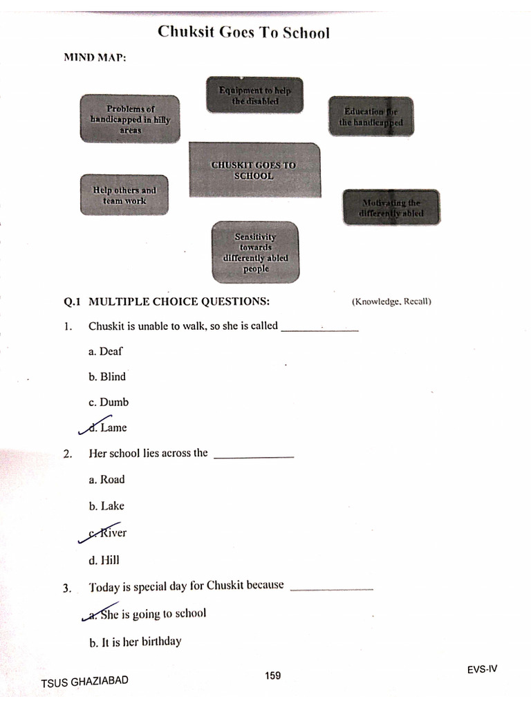 Chuskit Goes To School | PDF