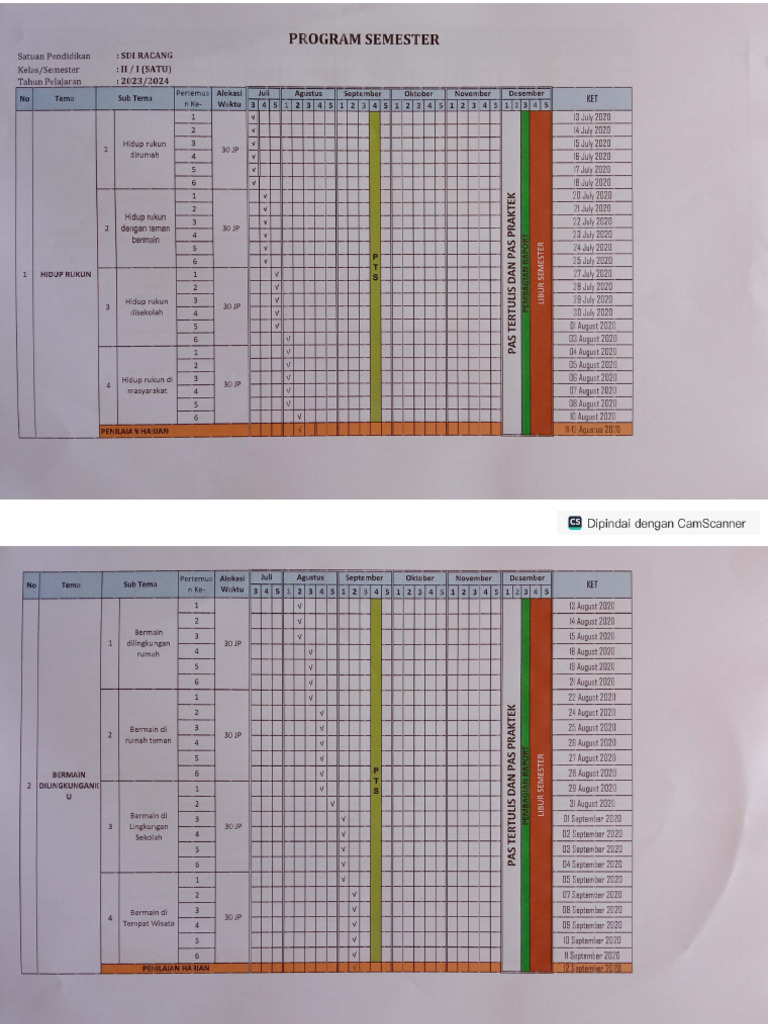 Program Semester | PDF