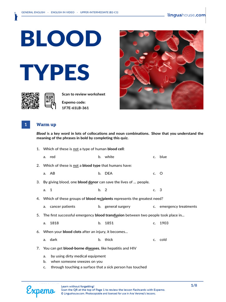 Understanding Blood Types and Their Importance | PDF | Blood Type ...
