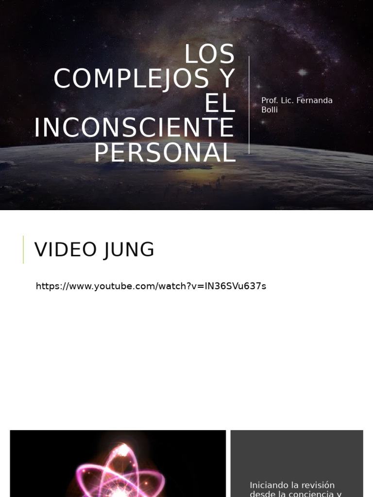 Complejos e Inconsciente Personal según Jung | PDF | Sicología ...