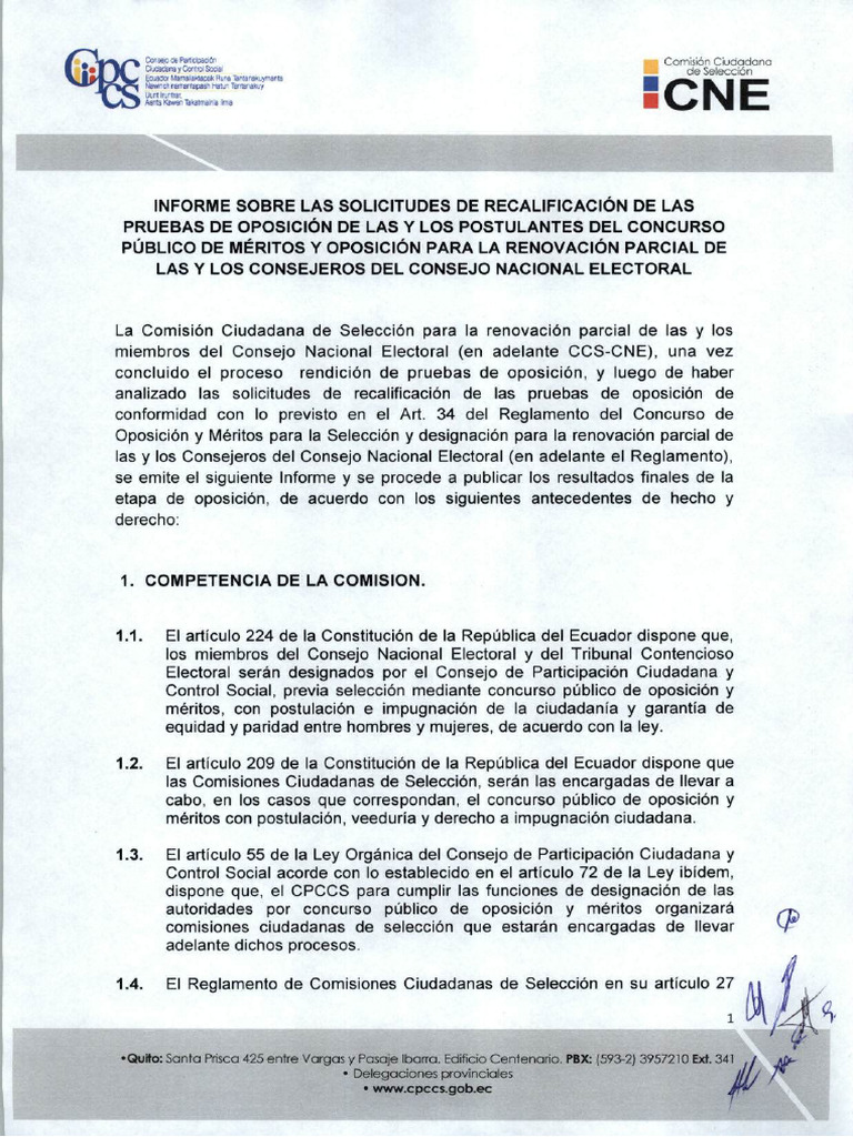 Pruebas Cne 2014 | PDF