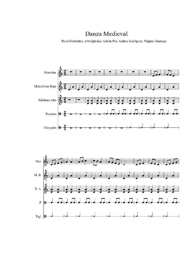 Danza Medieval | PDF