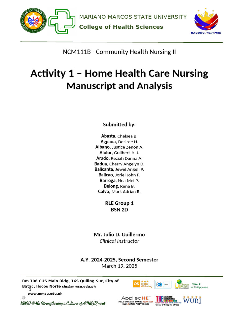 Inbound 3282275458698255217 | PDF | Health Care | Nursing