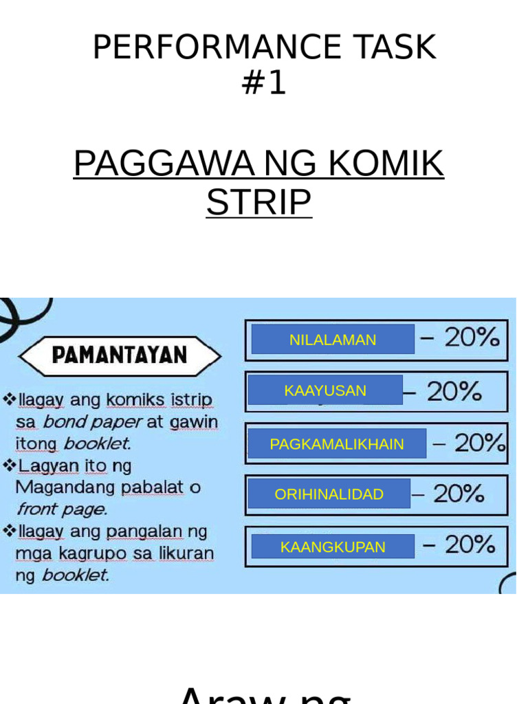 Performance Task #1-Fil 10 | PDF